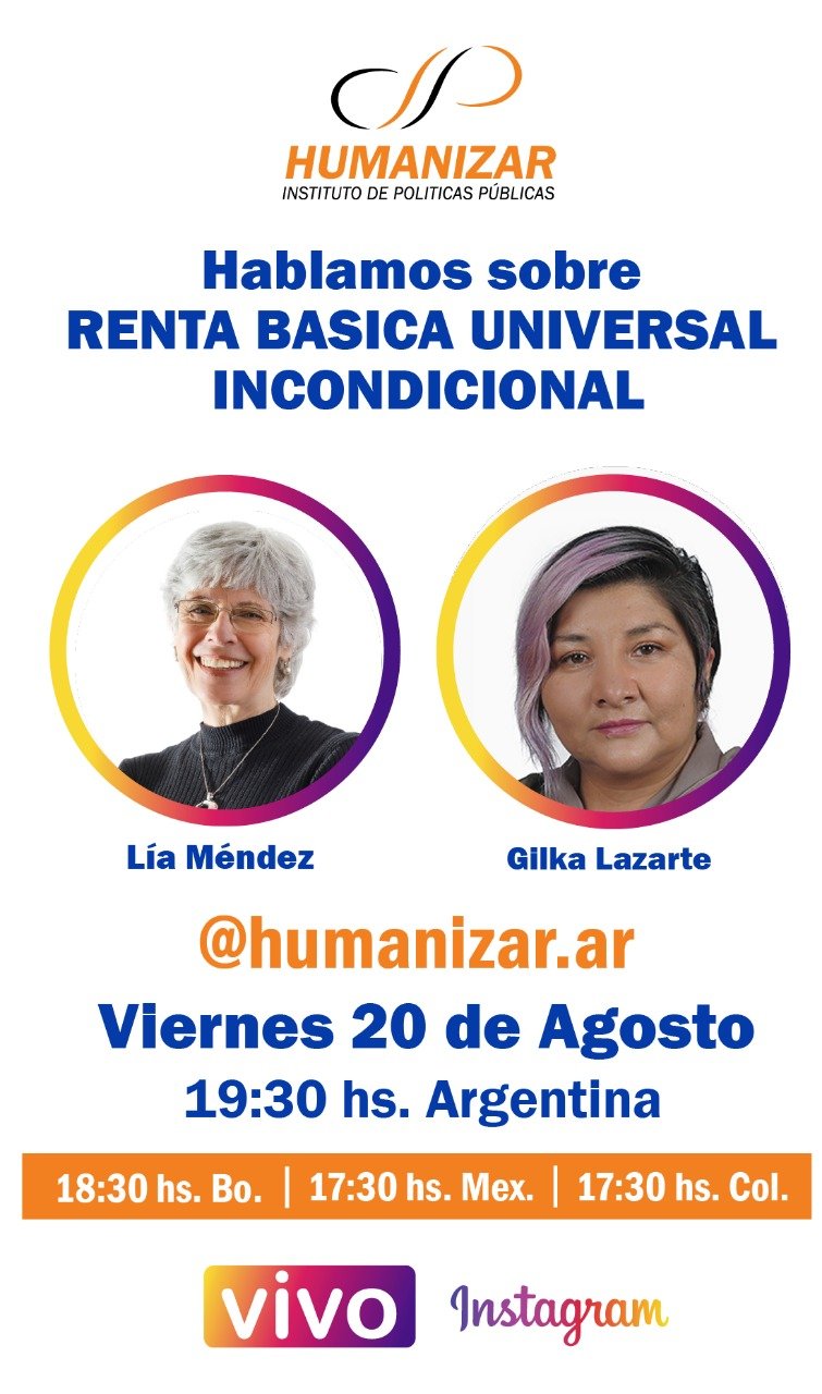 Conversando con Gilka de bolivia sobre renta basica - Instituto de ...